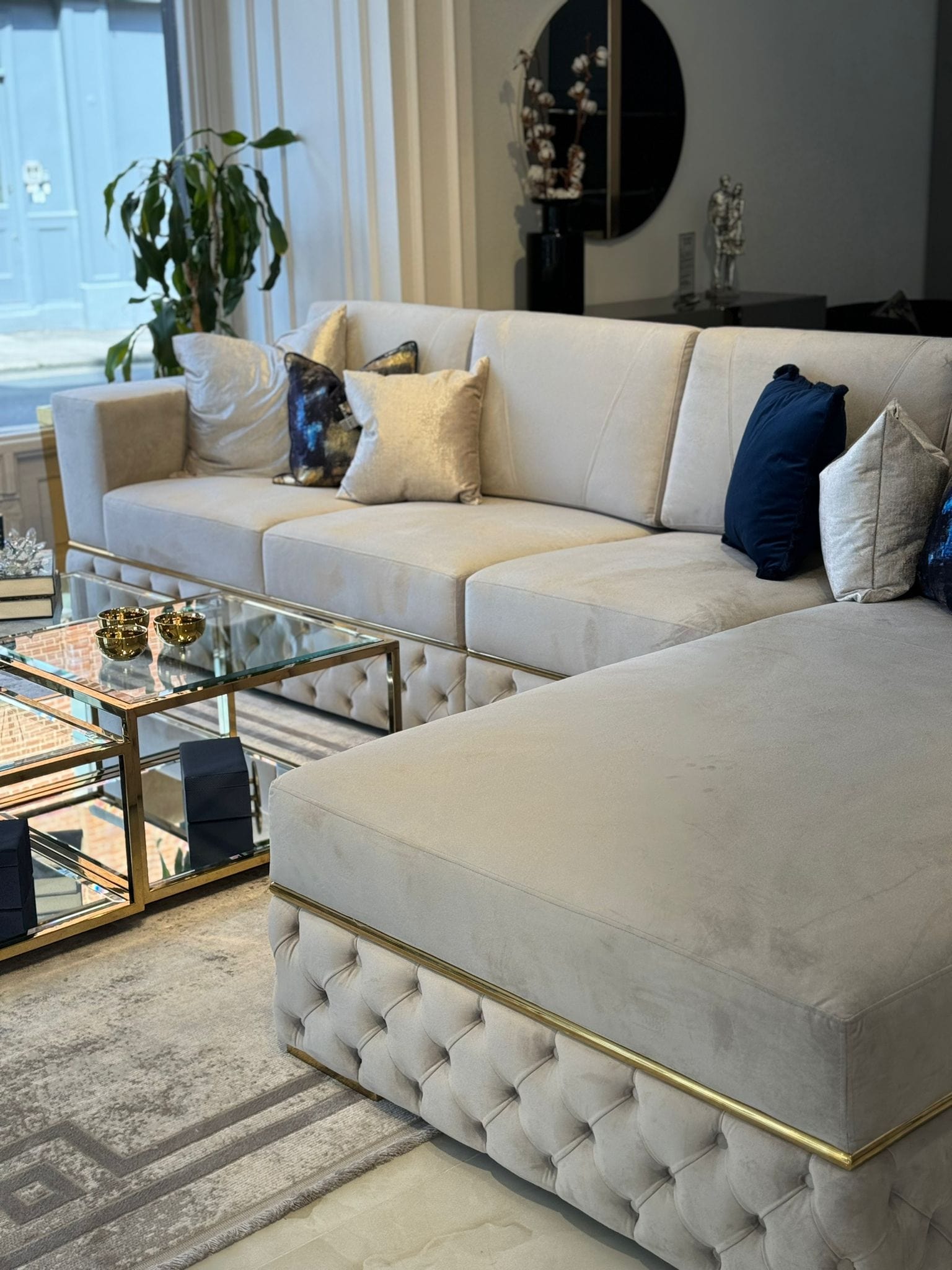 Africa Corner Sofa | Atmacha Home & Living — Atmacha Home And Living