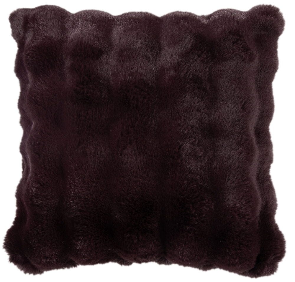 SOFT BUBBLE CSH IN FAUX RABBIT AUB 50x50 cm | Malini Cushion | Atmacha ...