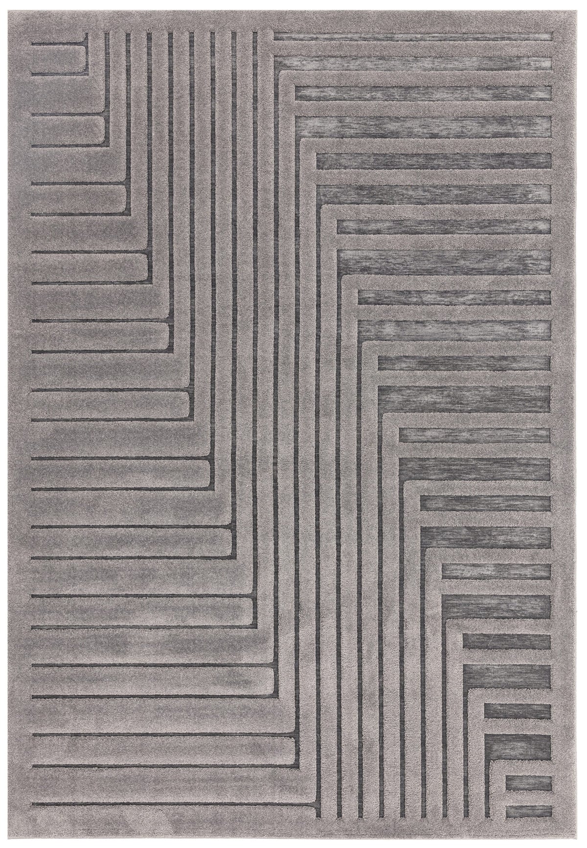 Valley Charcoal Connection Rug - VALE Rug — Atmacha Home And Living