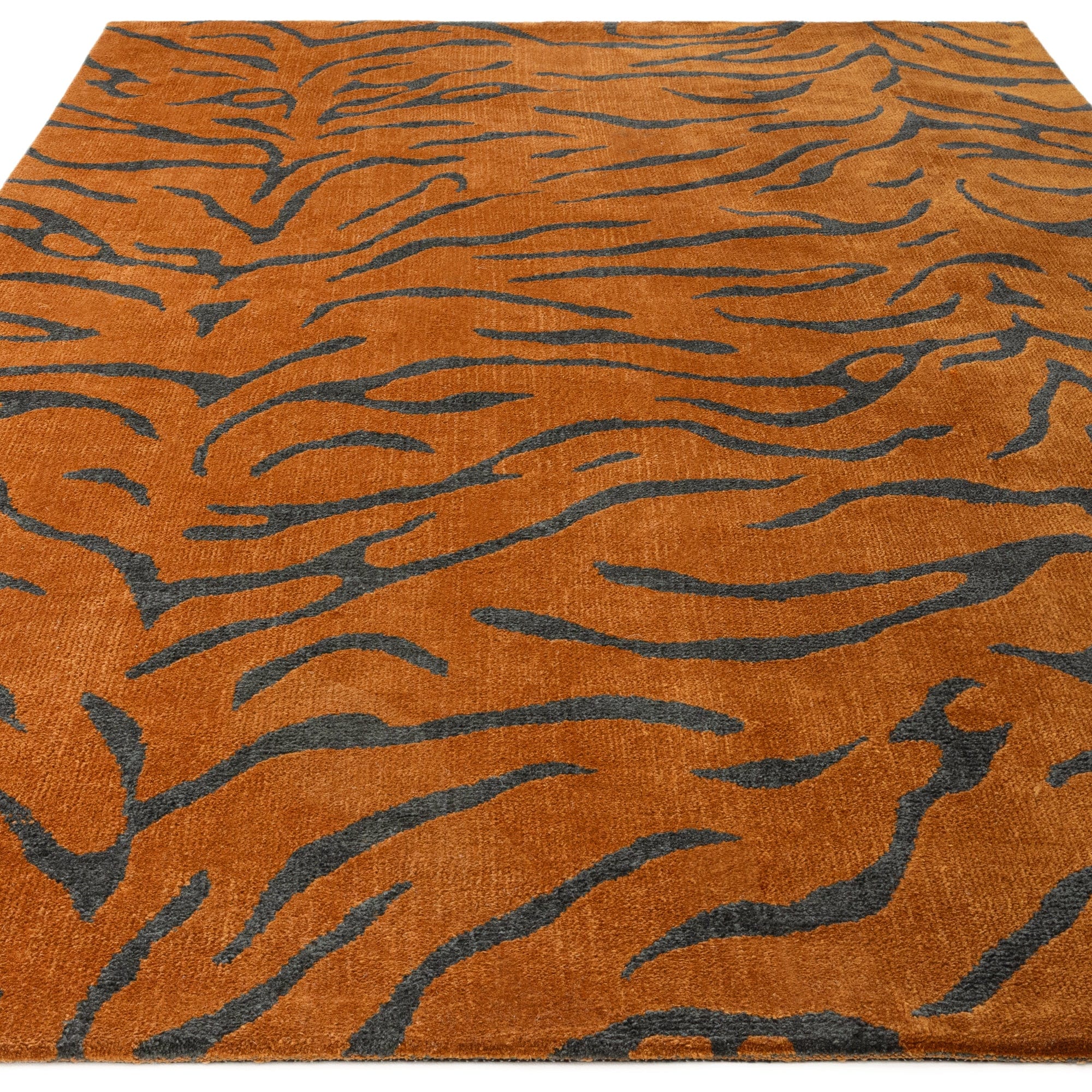 Buy Wilder Tiger Spice Rug Online UK | Modern Animal Print Rug ...